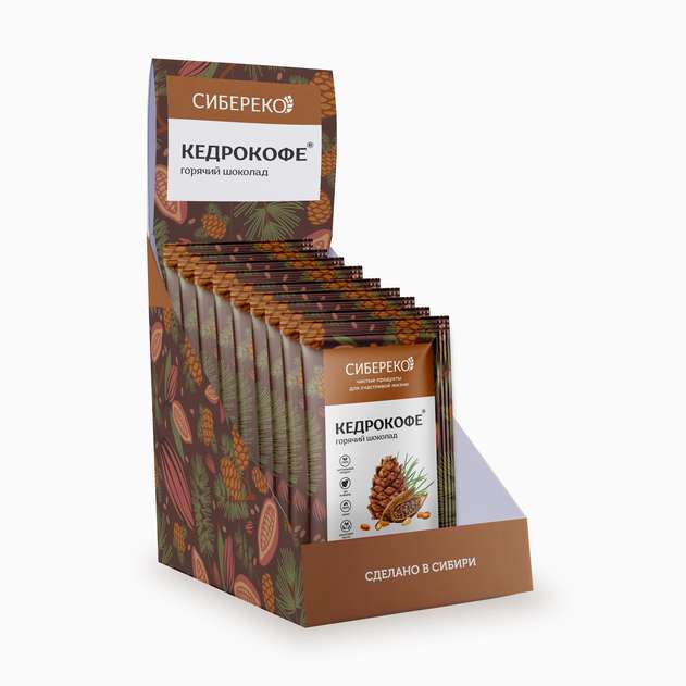 Кедрокофе Горячий шоколад Шоубокс 250 г купить - · Цена в интернет ...
